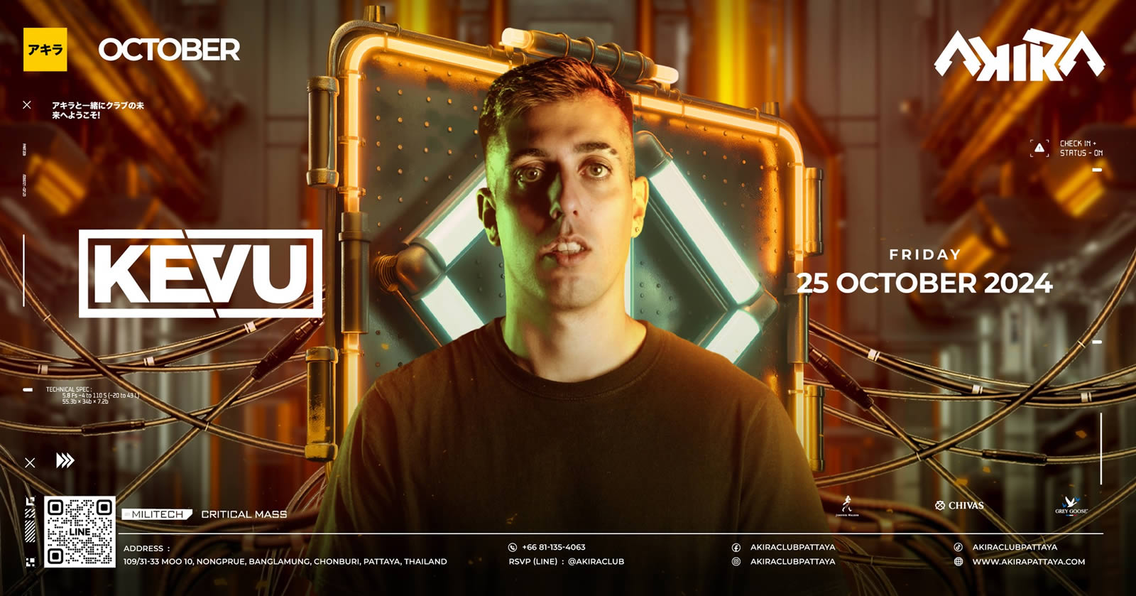 KEVU October 25th | Akira Club Pattaya